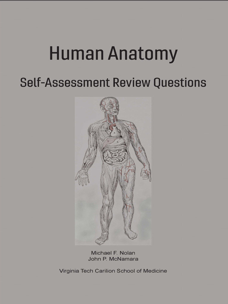 Human Anatomy Self-Assessment Nolan PDF | PDF