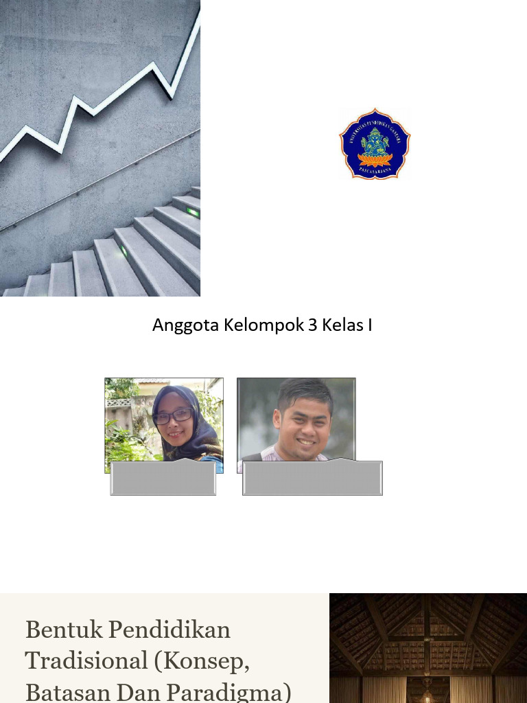 Kelompok 3 Kelas I BENTUK PENDIDIKAN TRADISIONAL-dikompresi-dikompresi (1) - Dikompresi | PDF