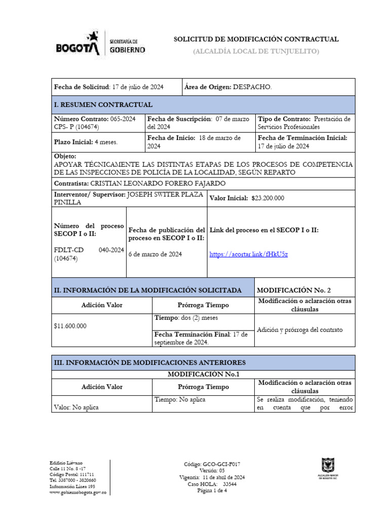 Formato Ac Adición 065 Cristian Leonardo REVISION YEIMY OK (1) - Compressed - Compressed | PDF