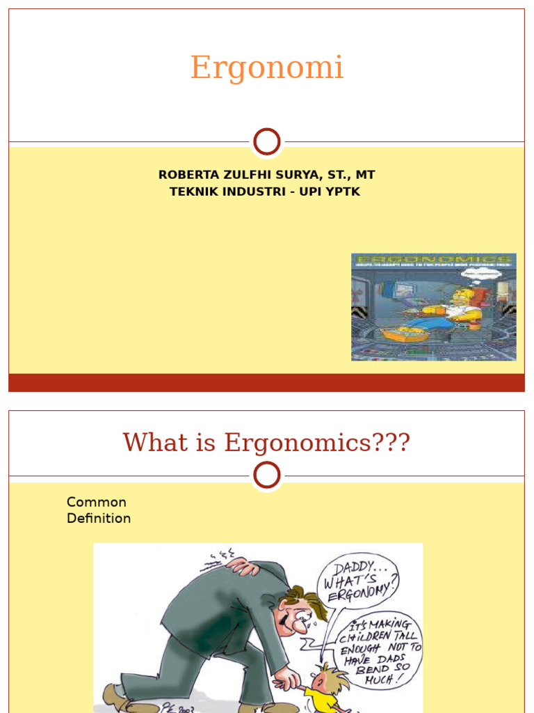 2 Ergonomi | PDF