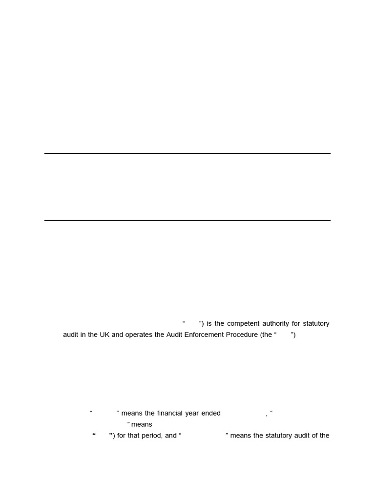 Sanksi Frc Kap Ernst Young Llp Ey United Kingdom Tahun 2024 Ernst