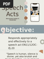 Searle's Classification of Speech Act | PDF | Semiotics | Human Communication