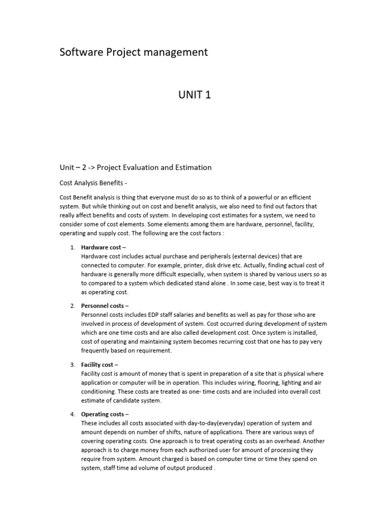 Software Project Management | PDF