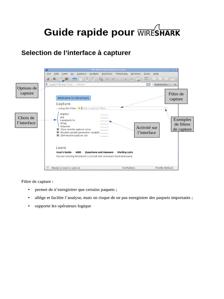 Guide Wireshark | PDF