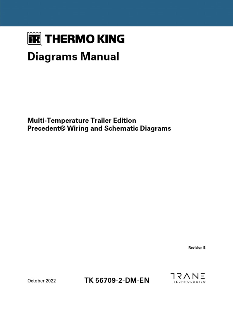 Precedent Multi-Temp Wiring and Schematic Diagrams - TK 56709-2-DM-EN ...