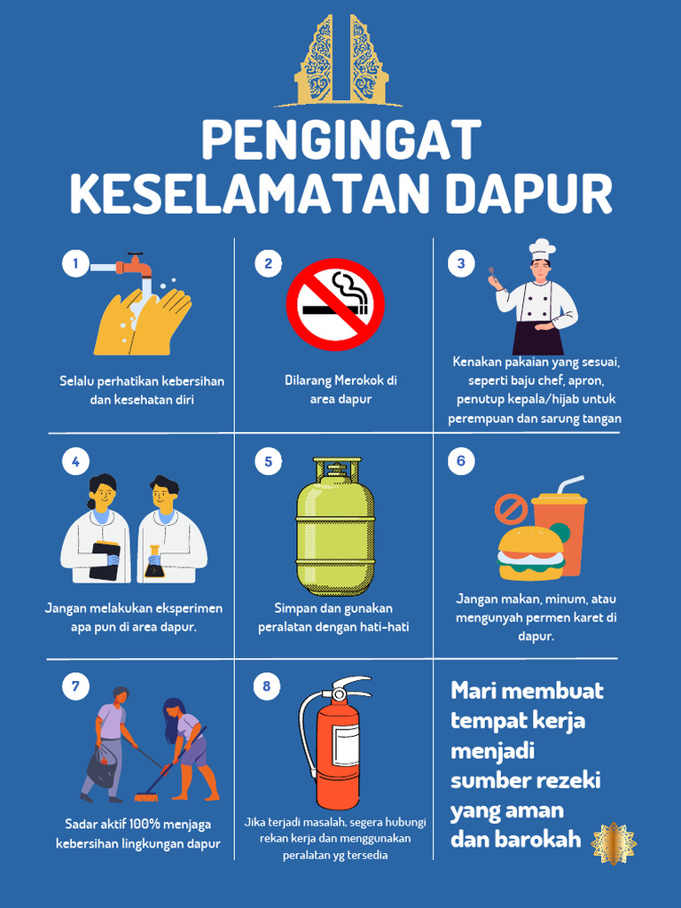 Poster Keselamatan DAPUR GAPURA | PDF