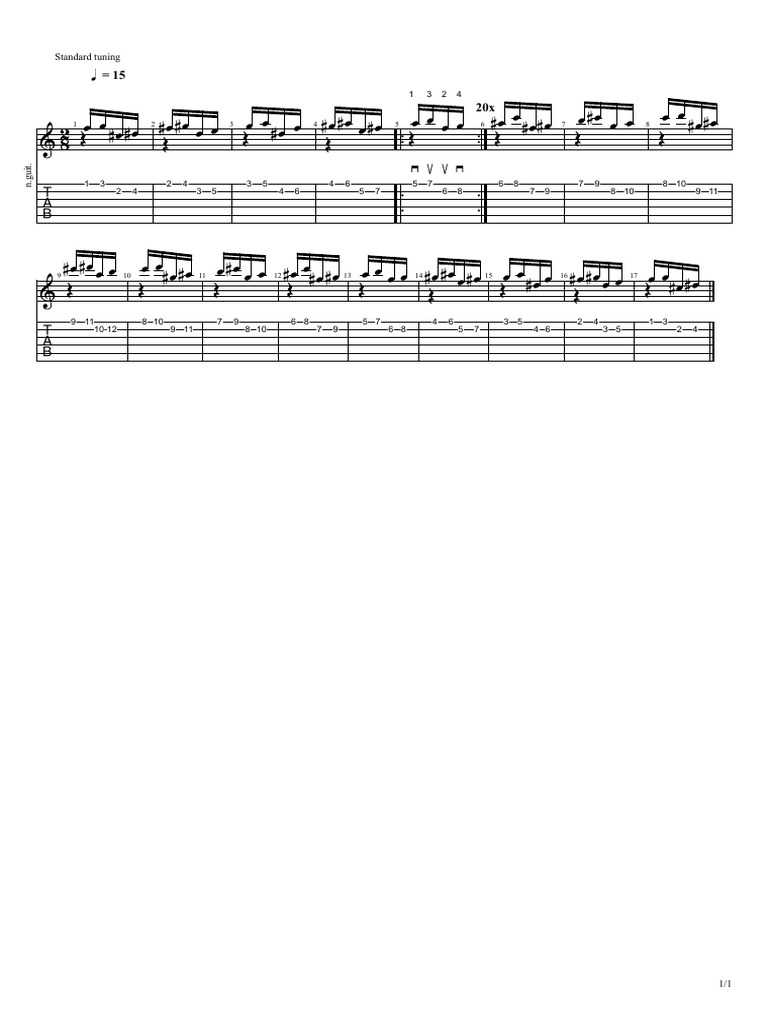 Standard Tuning | PDF
