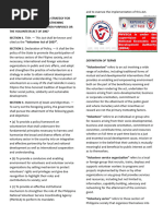 Republic Act No. 9418 | PDF | Volunteering | Policy