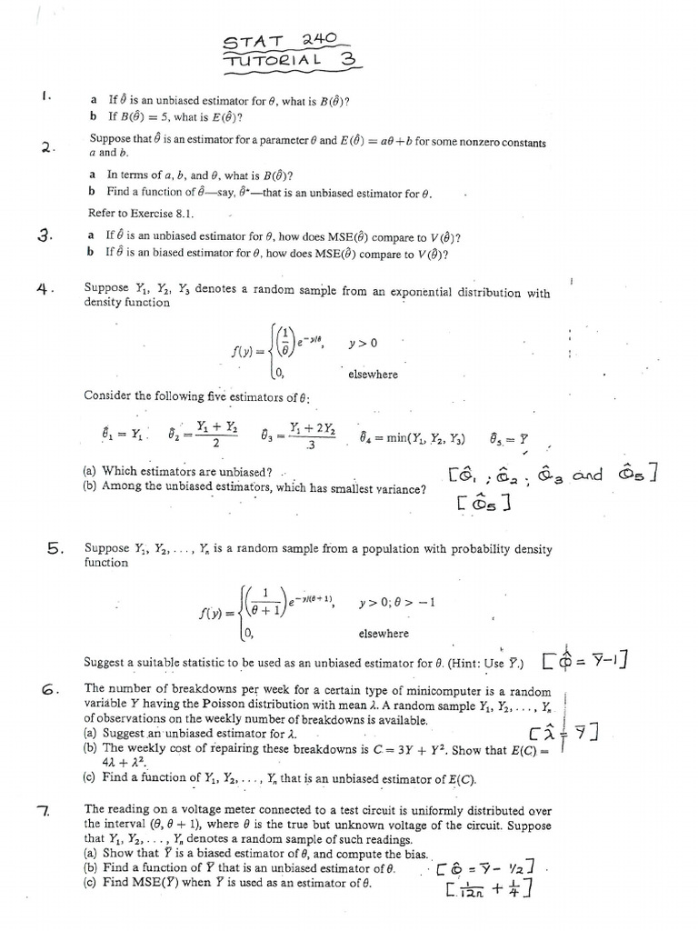 Tut 3 Question | PDF