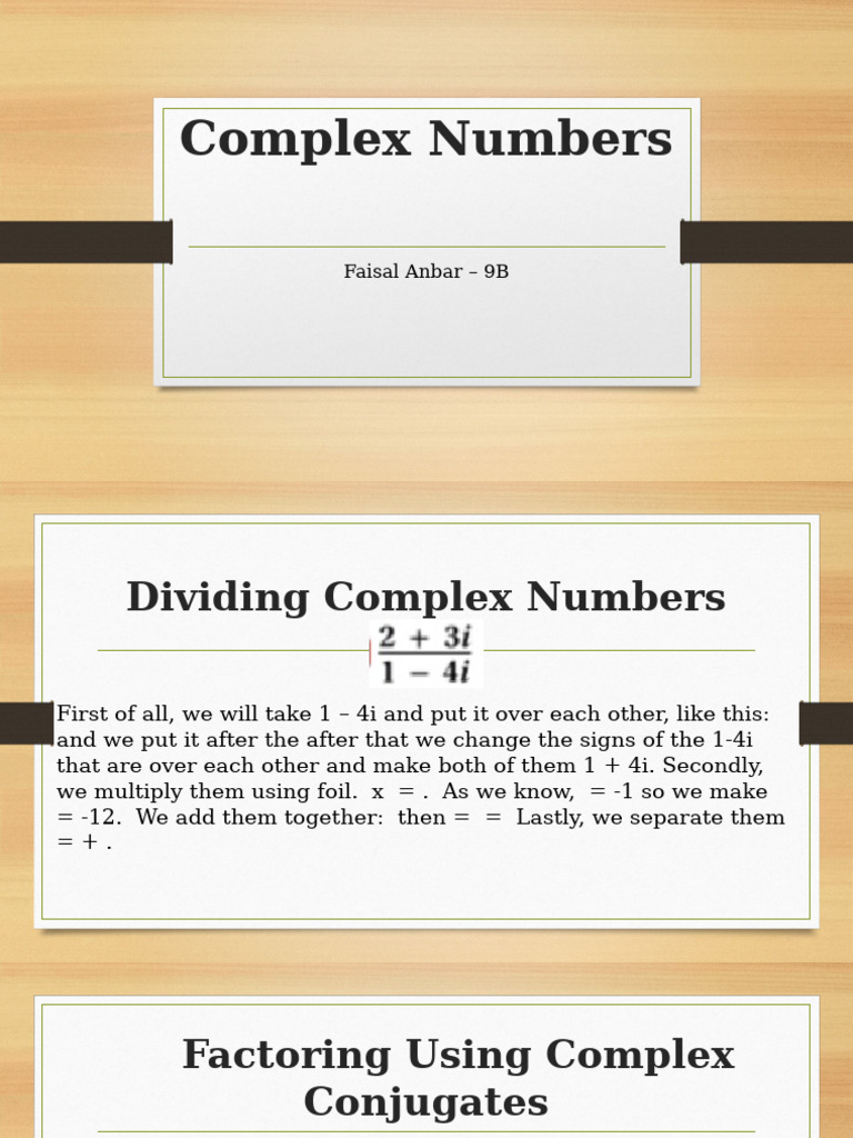 Faisal Anbar 9B Math Performance Task. | PDF