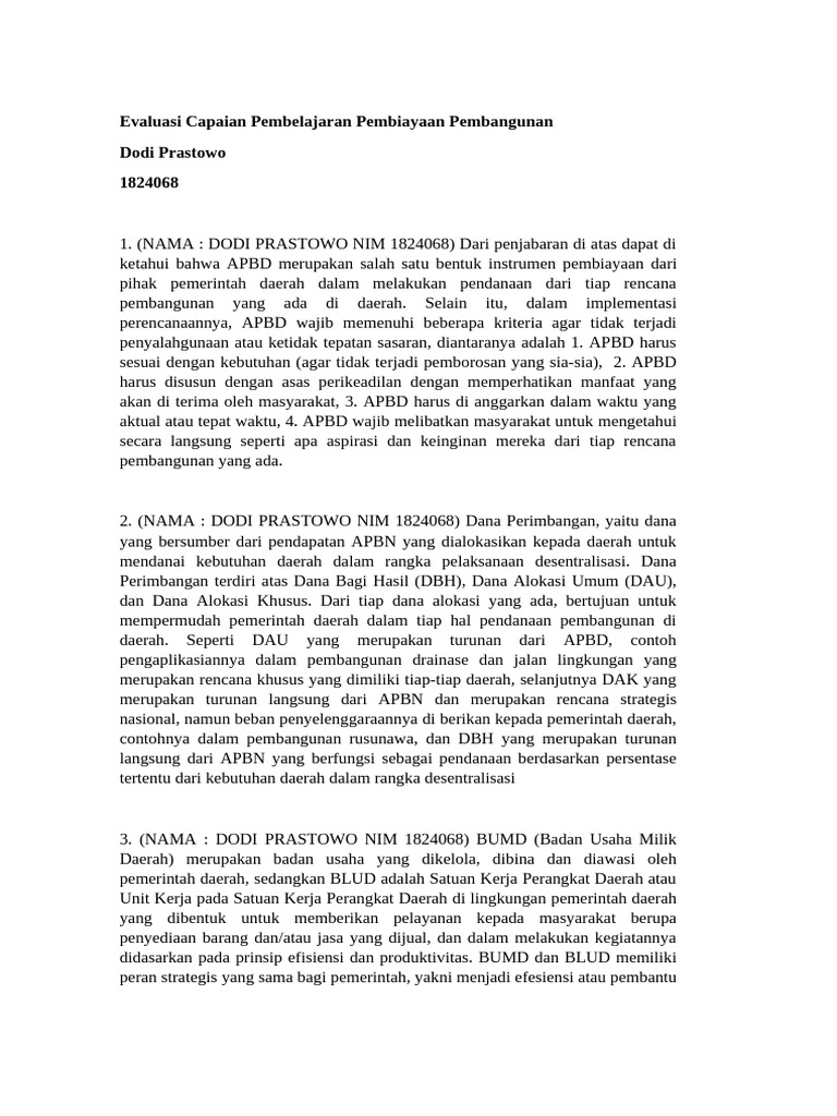 Dodi Prastowo ECP | PDF