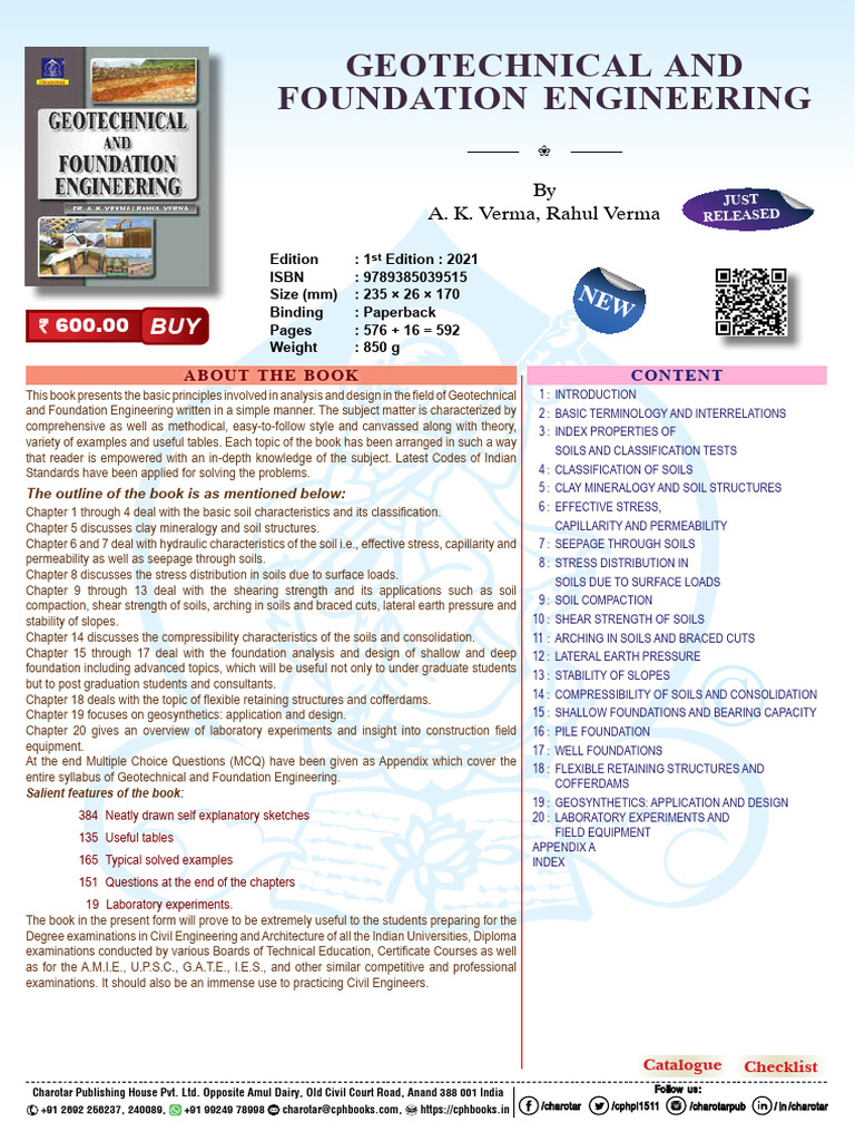 Geotechnical and Foundation Engineering | PDF