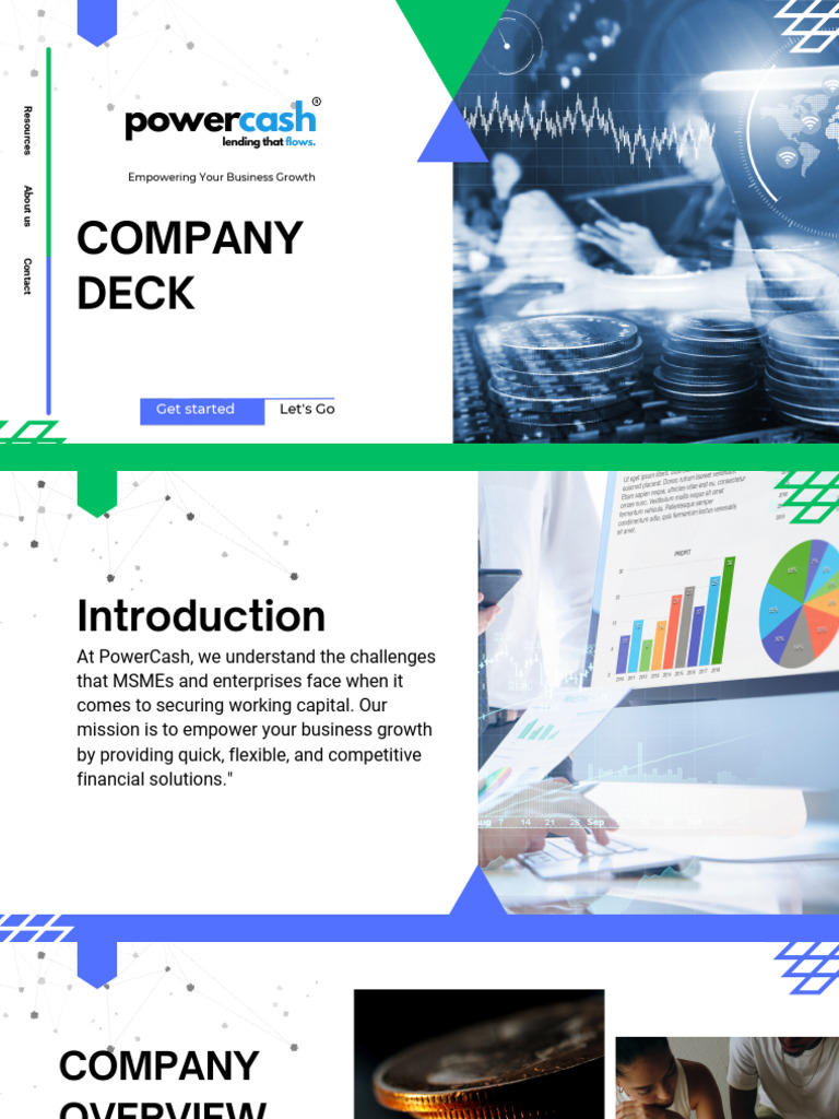 PowerCash - Company Deck (External) PDF | PDF | Innovation | Collaboration