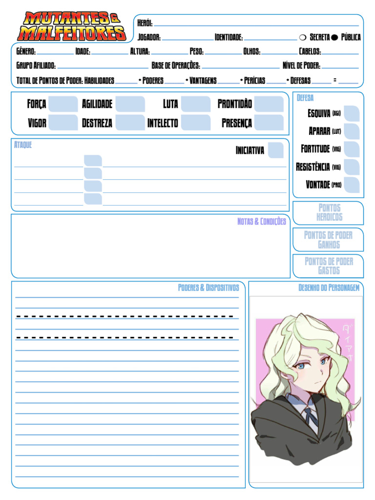 Ficha Da Sunee | PDF