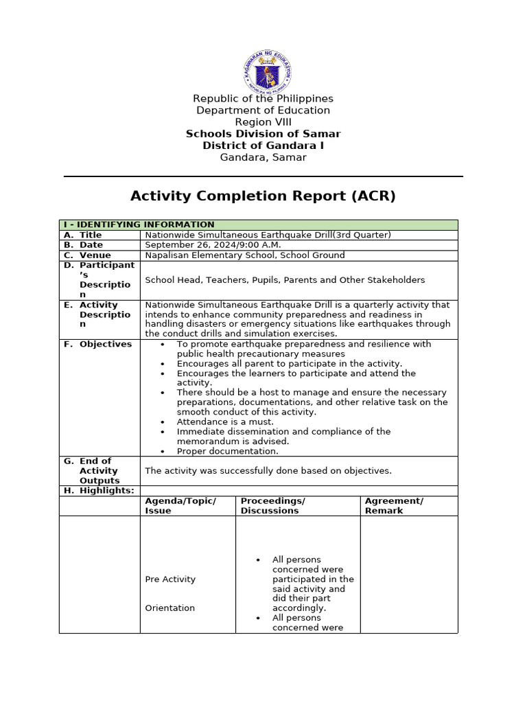 3rd Quarter Nsed Acr | PDF