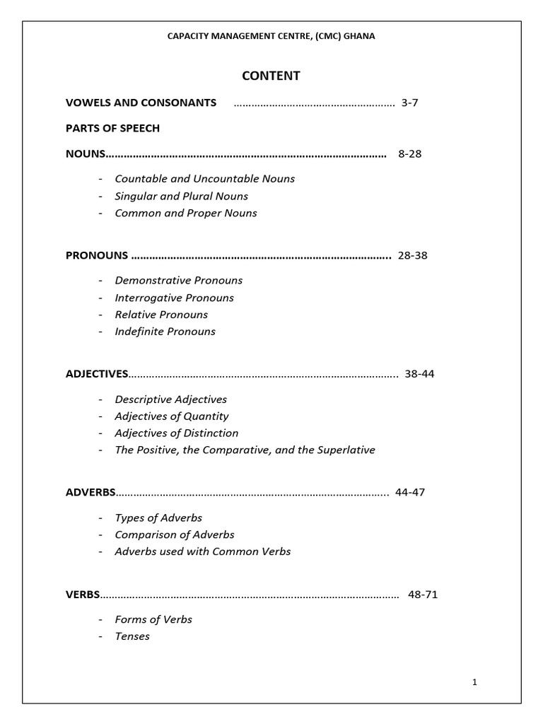 CMC New English Amended Version-1 | PDF