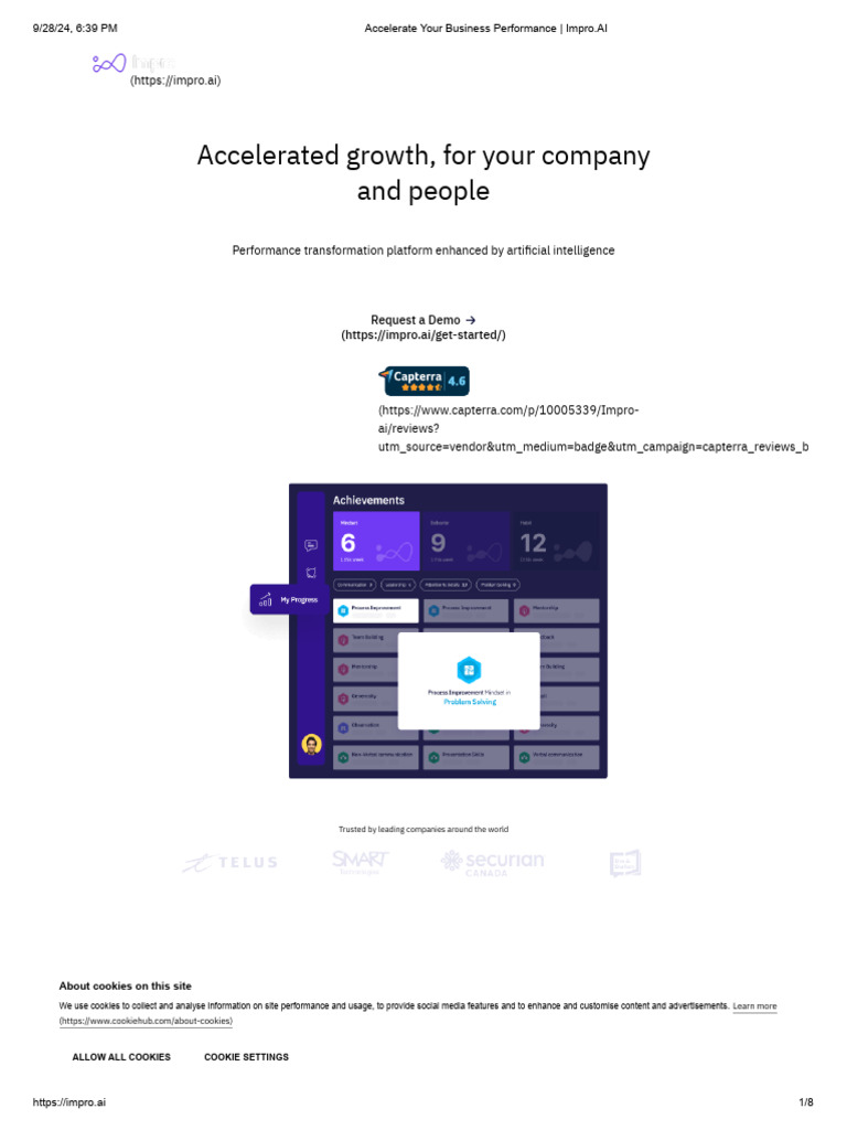 Accelerate Your Business Performance - Impro - AI | PDF