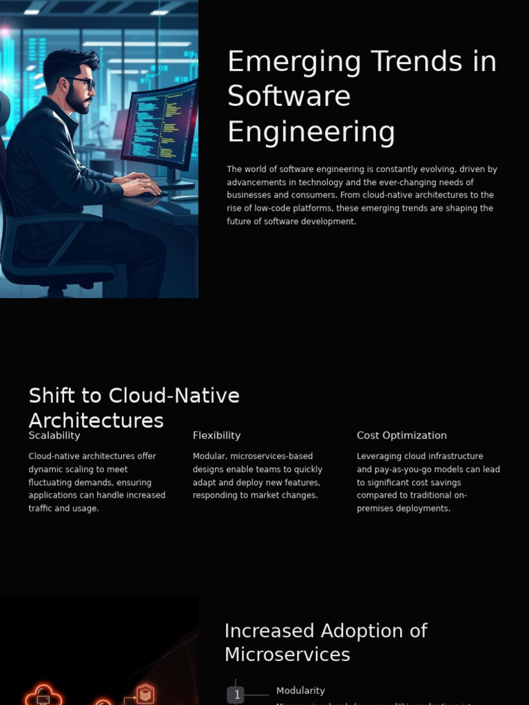 Emerging Trends in Software Engineering | PDF