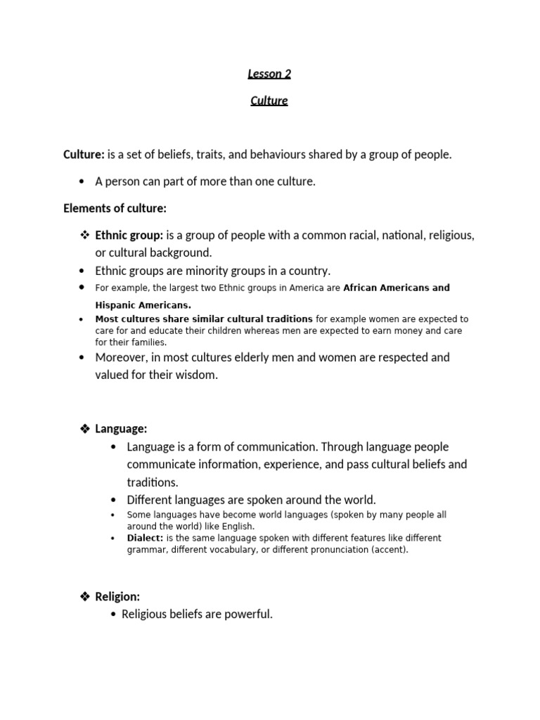 Grade 7 CH 3 Lesson 2 Summary PDF