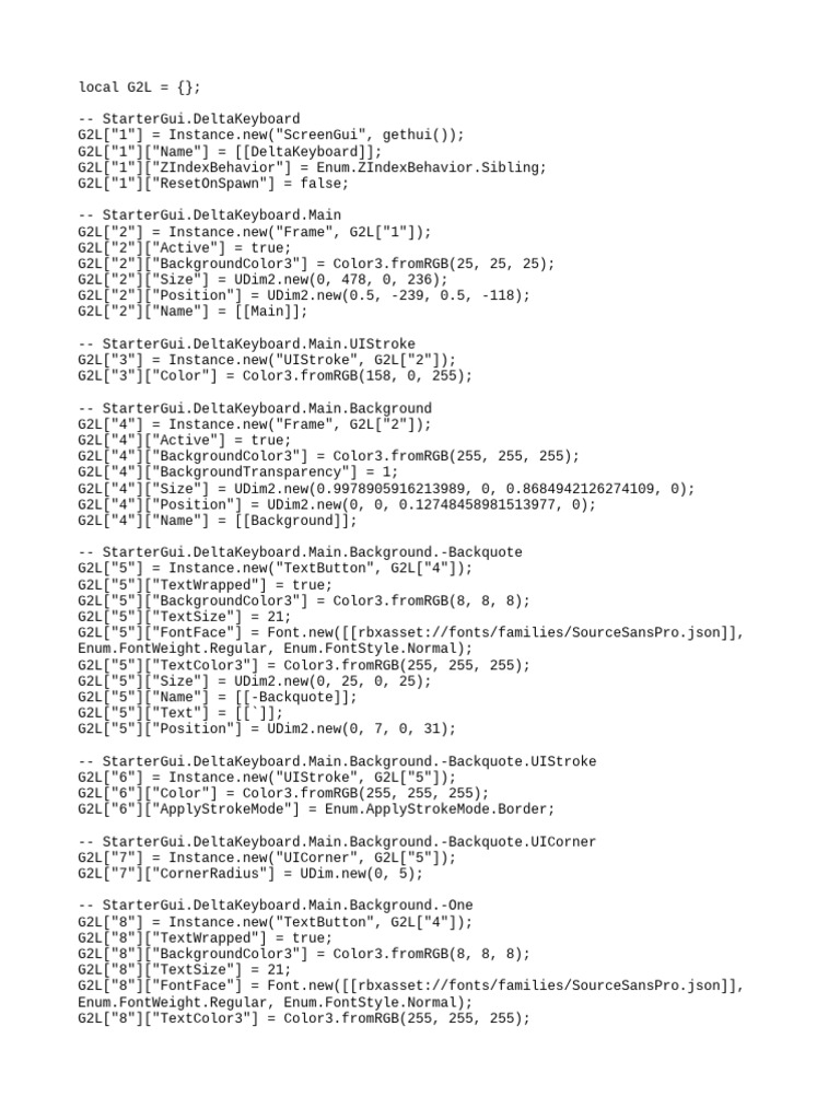 Keyboard Delta | PDF