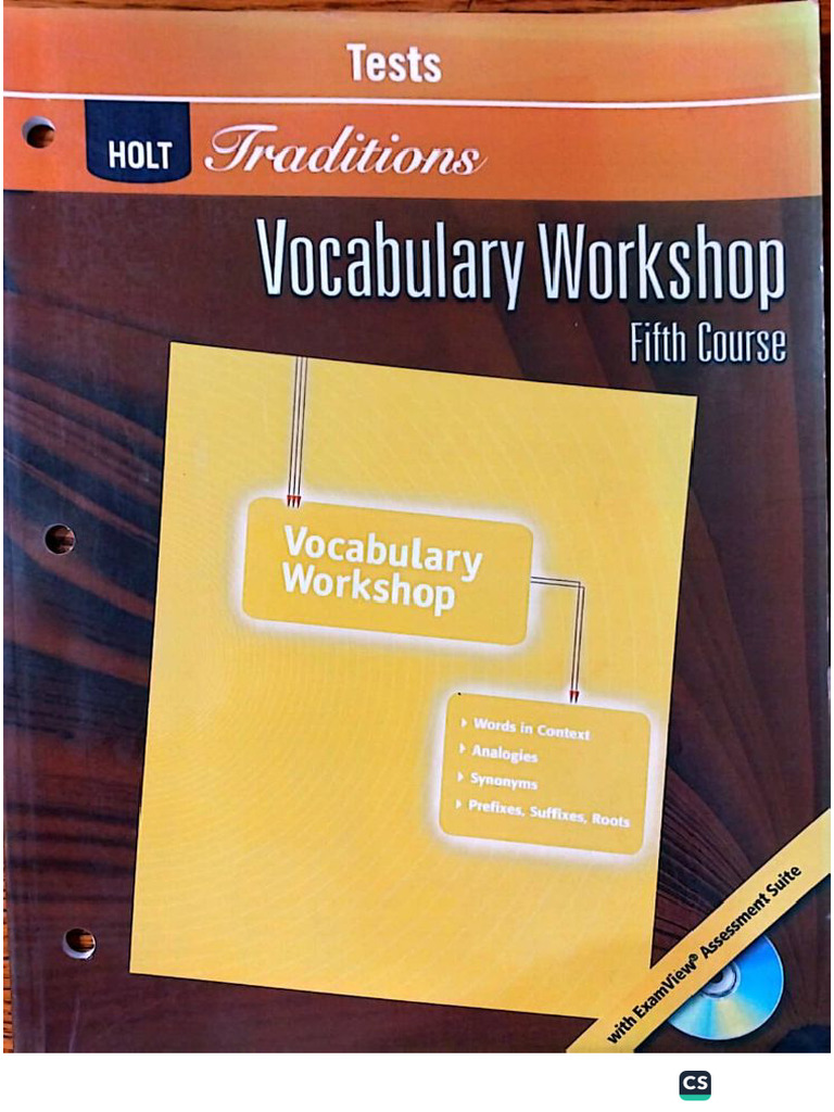 Grade 11 Vocab Tests | PDF