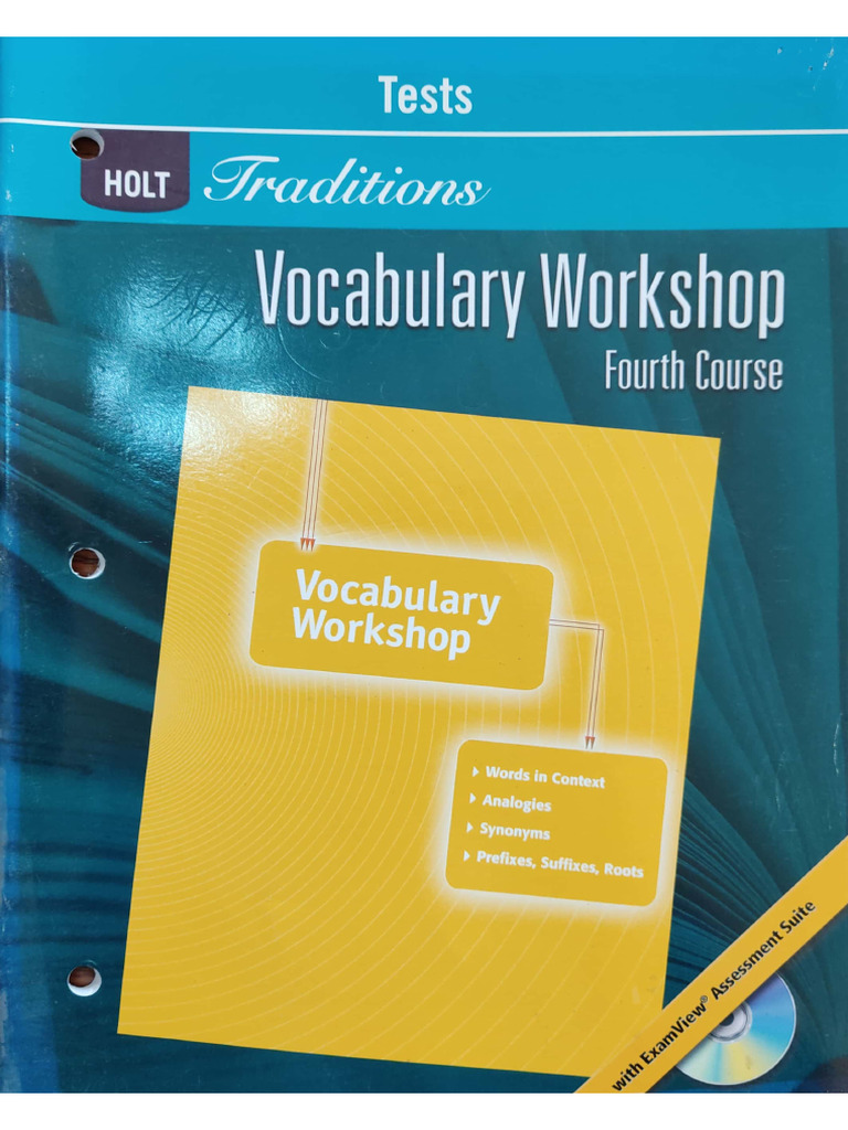 Grade 10 Vocab Tests-1 | PDF