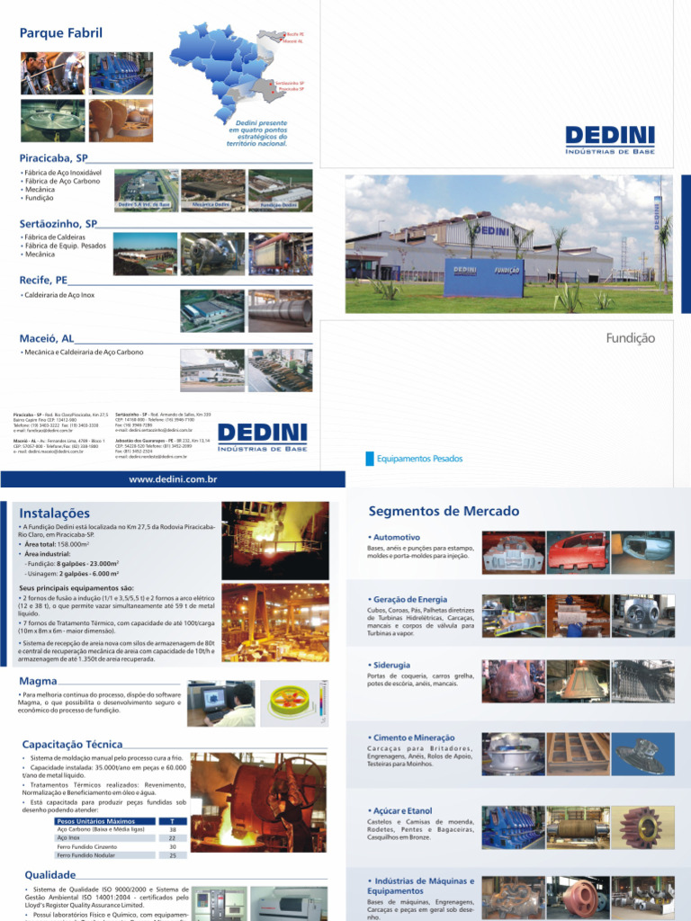 Fundicao Dedini | PDF