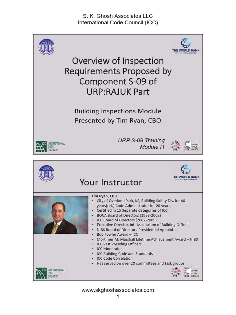 Overview of Inspection Requirements | PDF | Statutory Law | Codes Of ...