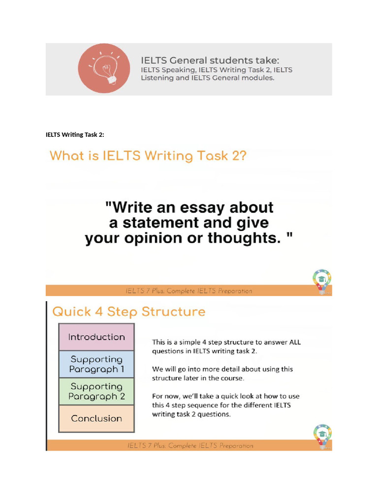 IELTS Notes | PDF