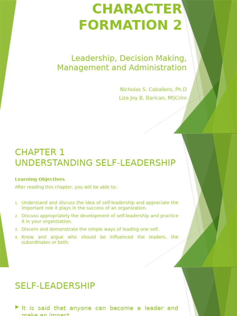 Character Formation 2 | PDF