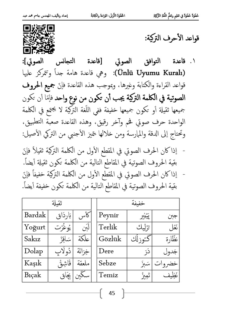 Ünlü Uyumu Kural ( | PDF