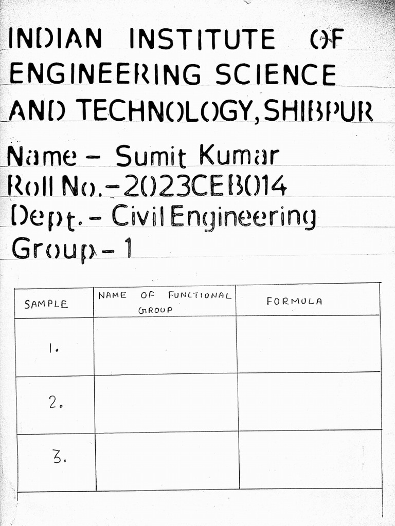 Chem. Lab. G-1.Sumit | PDF