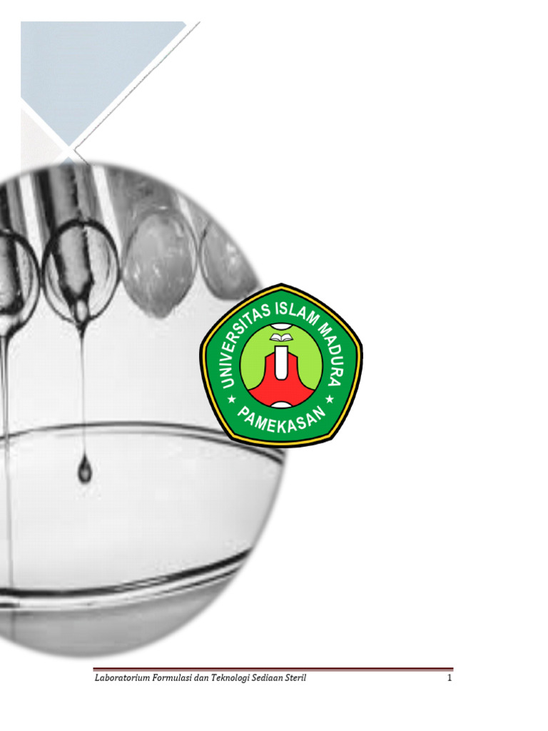 Pedoman Sediaan Steril 2023 | PDF