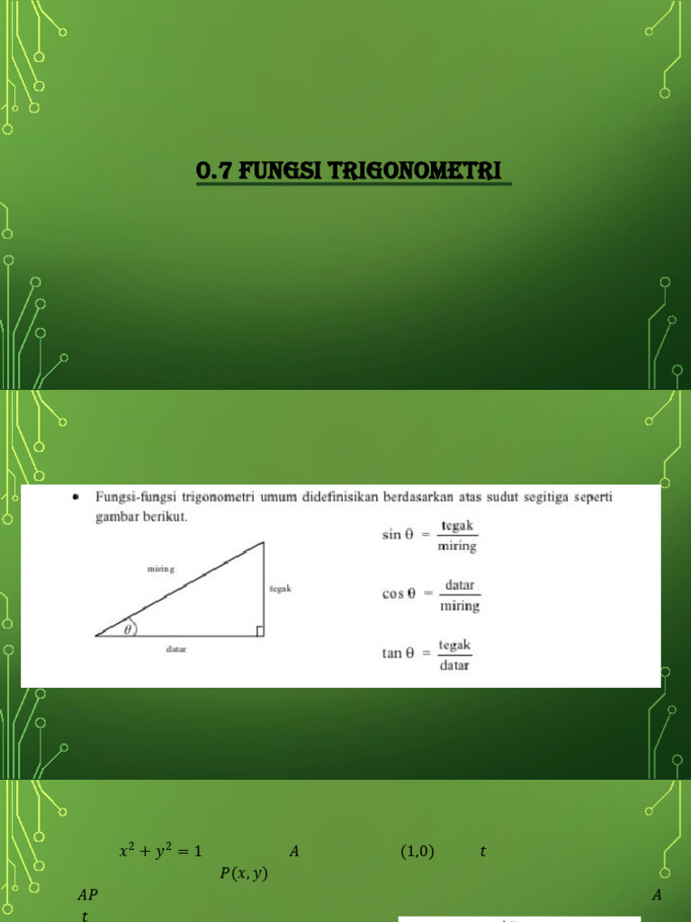 Fungsi Trigonometri | PDF