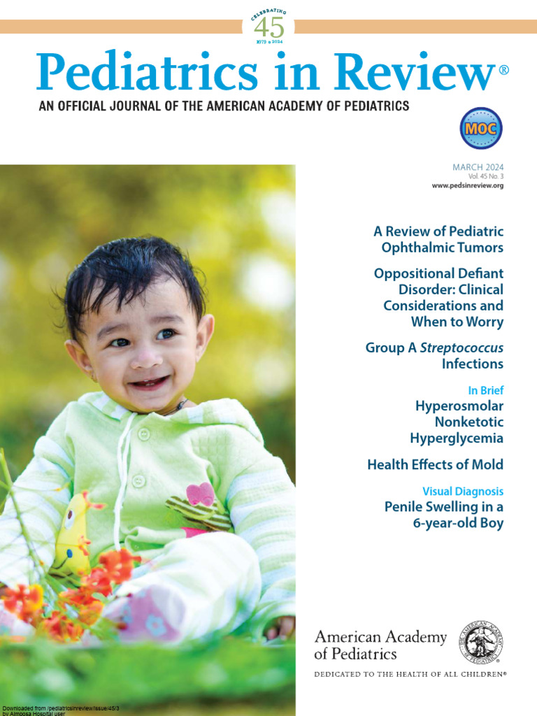 Pediatrics in Review March 2024 | PDF