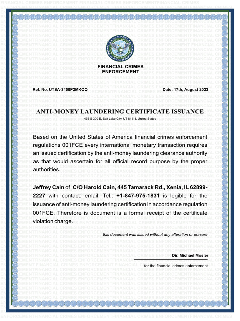 Anti-Money Laundering Issuance | PDF