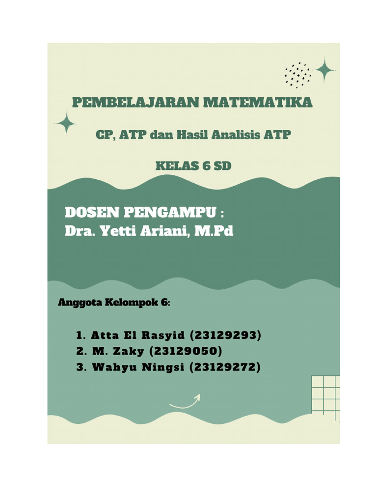 Final CP, Atp Analisis | PDF