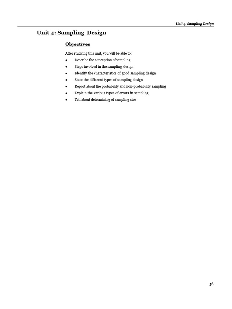 Sampling Design | PDF