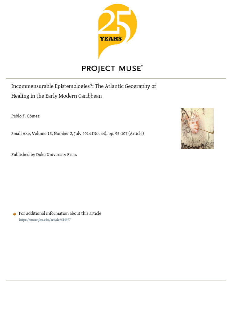 Incommensurable Epistemologies | PDF