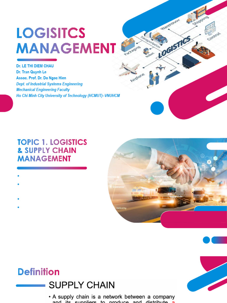 1.chapter 1-Logistics and SCM and Dimension-BK | PDF