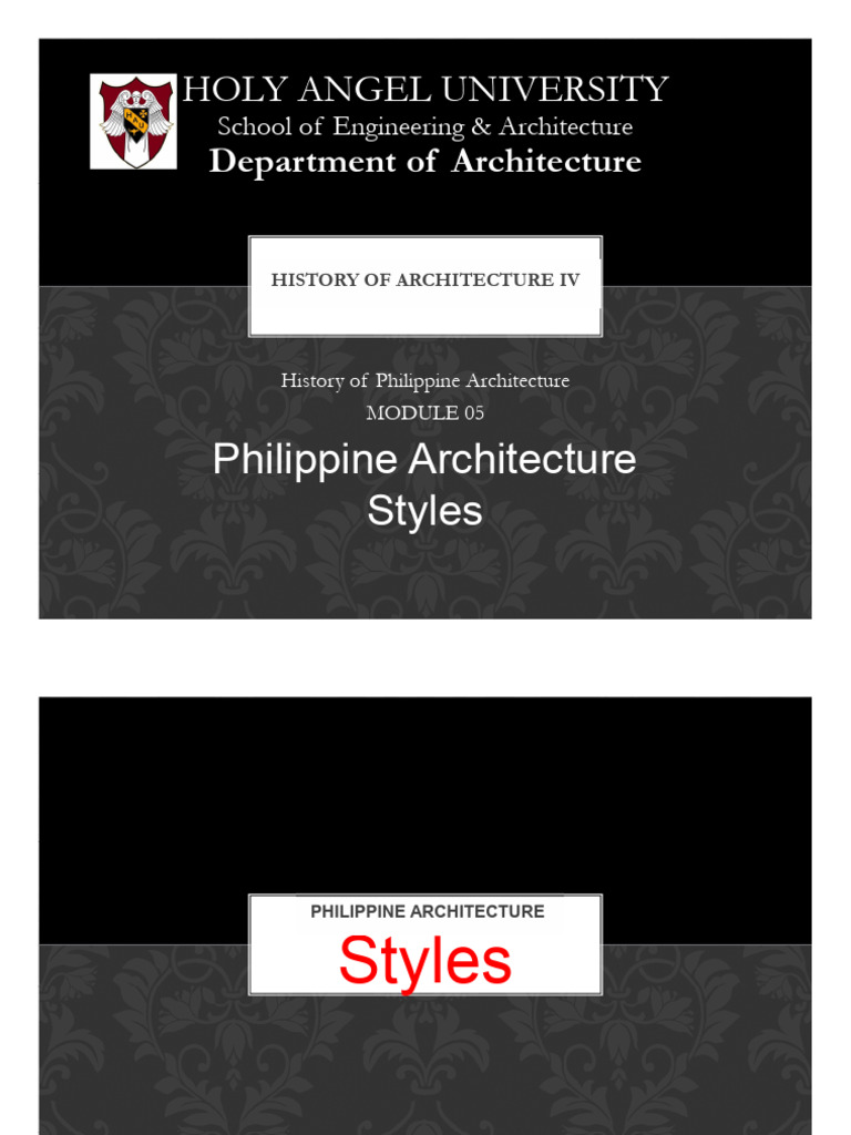 05 HistArch 4 - Styles | PDF