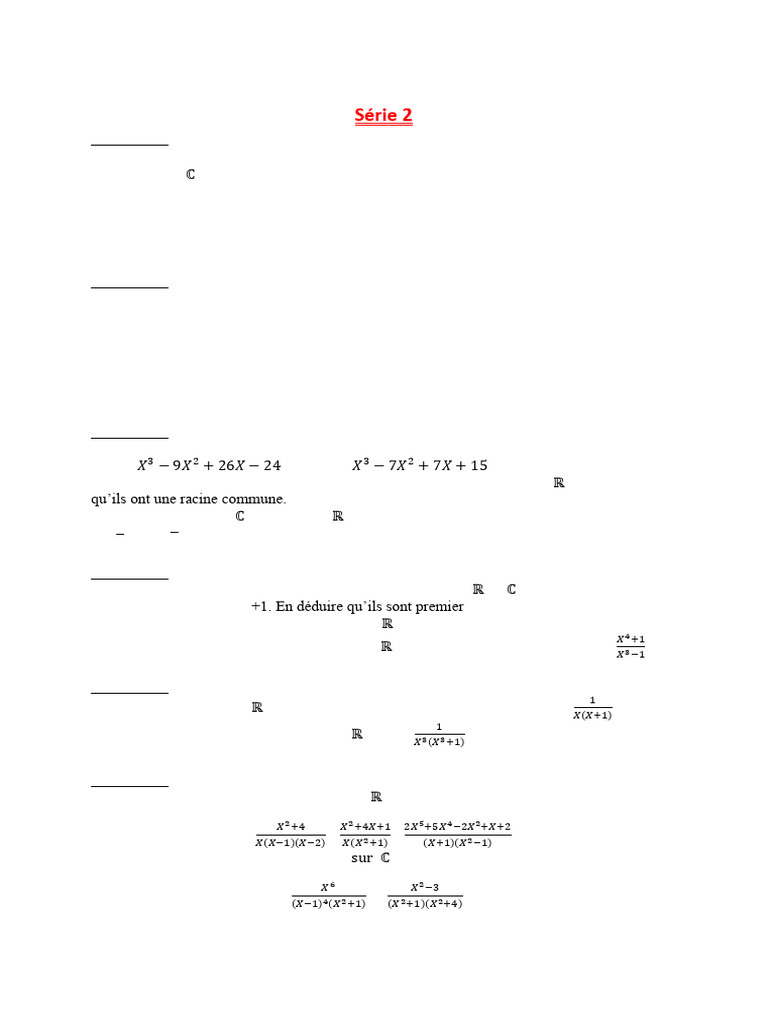 SÃ©rie 2. 2024 | PDF
