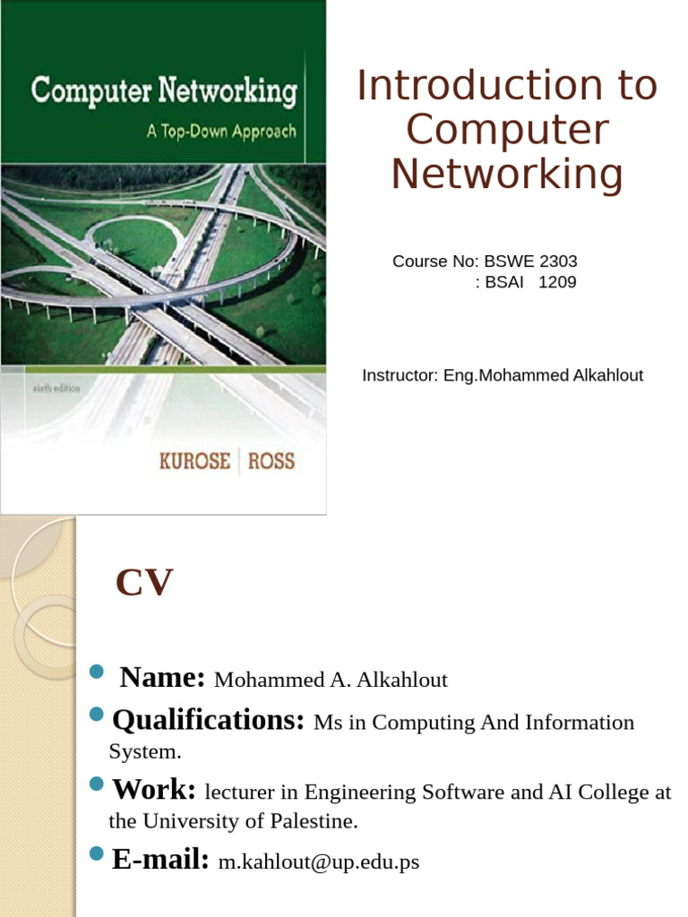 Introduction To Computer Network | PDF