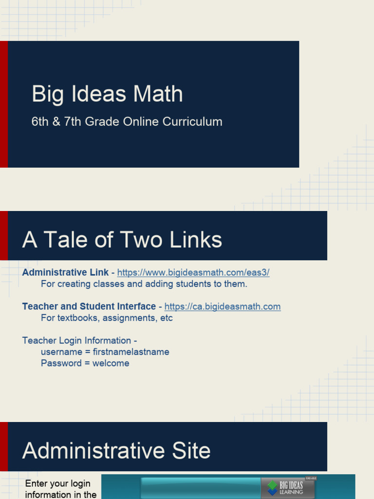 Big Ideas Math | PDF