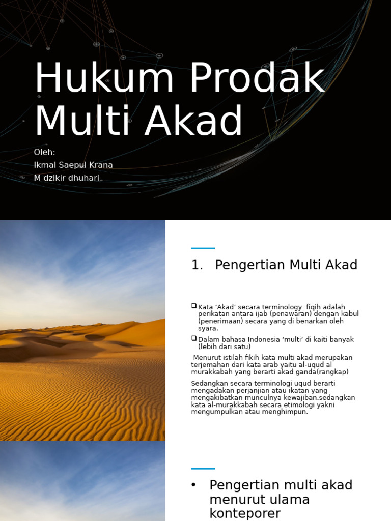 Hukum Prodak Multi Akad | PDF