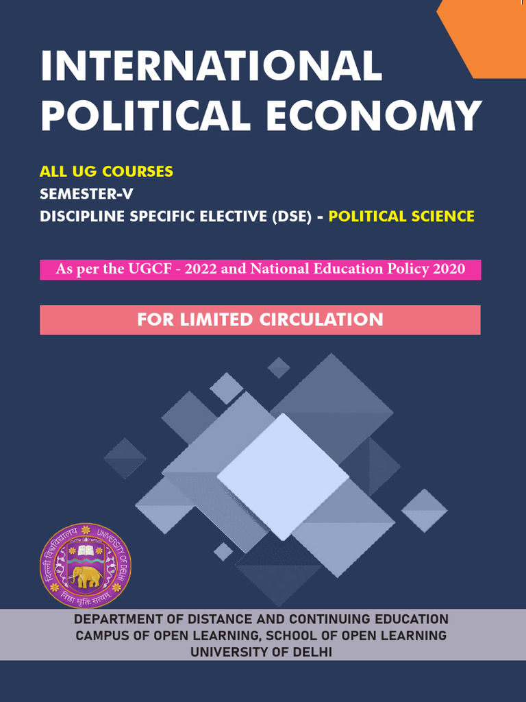 International Political Economy Syllabus | PDF | Institution | Finance ...