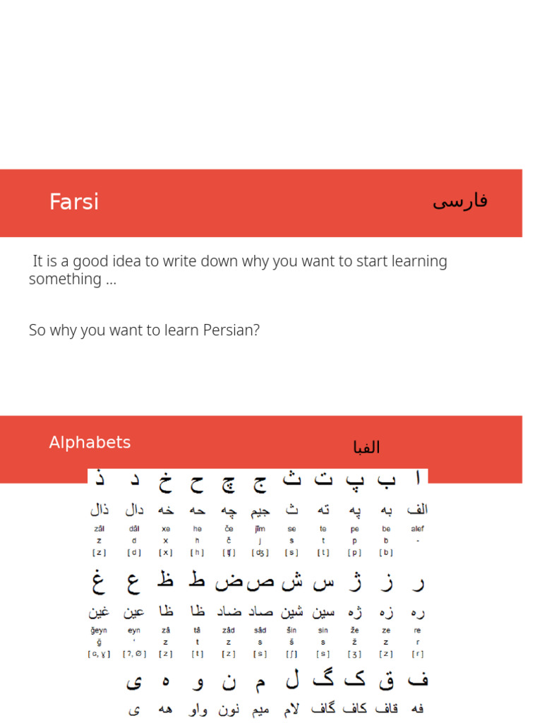 Farsi S01 | PDF