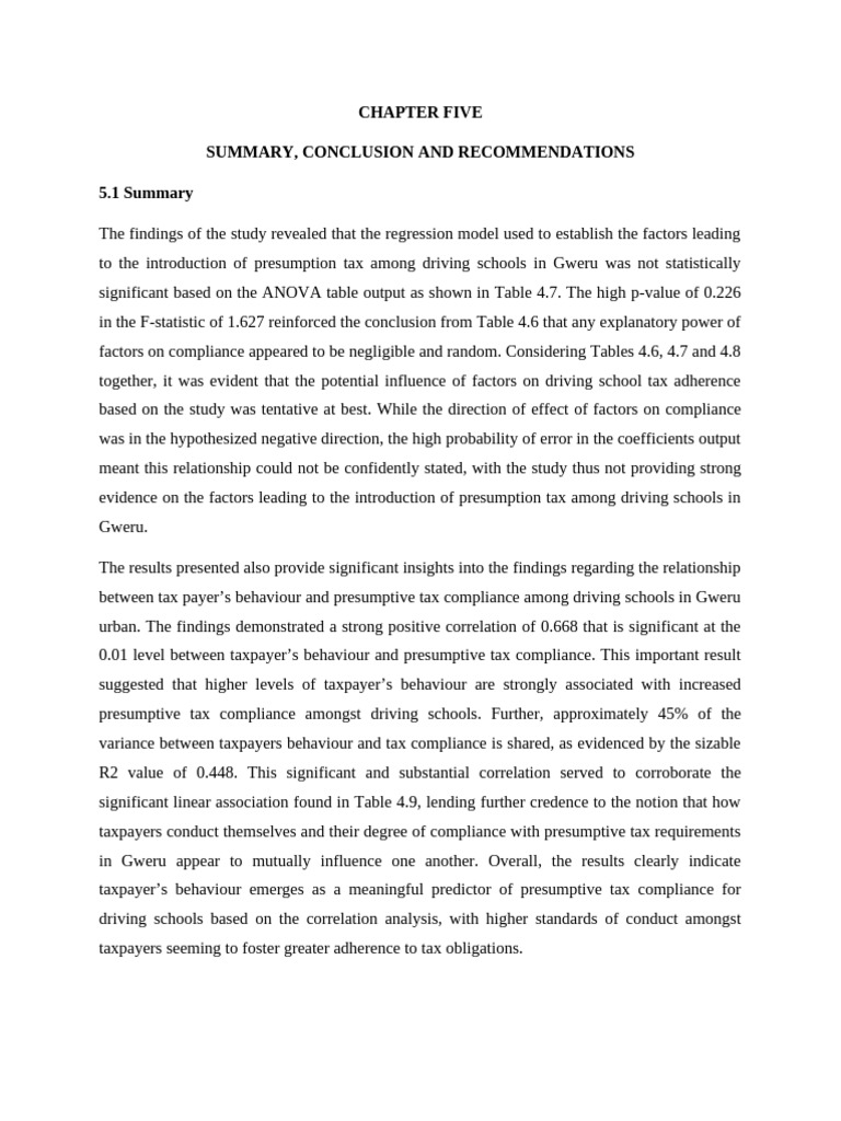 Boroma CHAPTER 5 | PDF