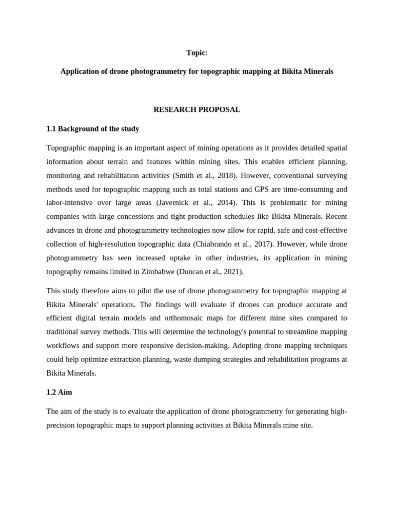 Denzel Research Proposal | PDF