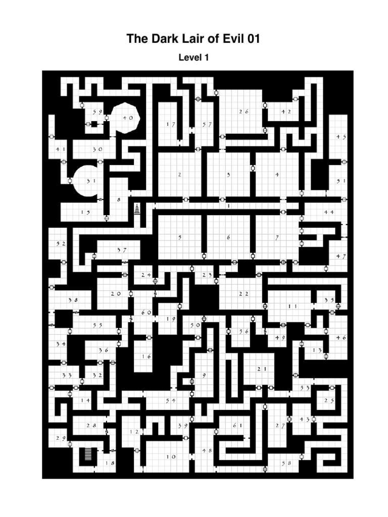 The Dark Lair of Evil 01 | PDF